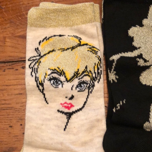 Disney | Accessories | Nwt Disney Tinkerbell Socks | Poshmark